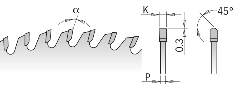 Buy CMT 285.696.12M, Low Noise and Circular Saw Blade, 300 mm x T96 ...