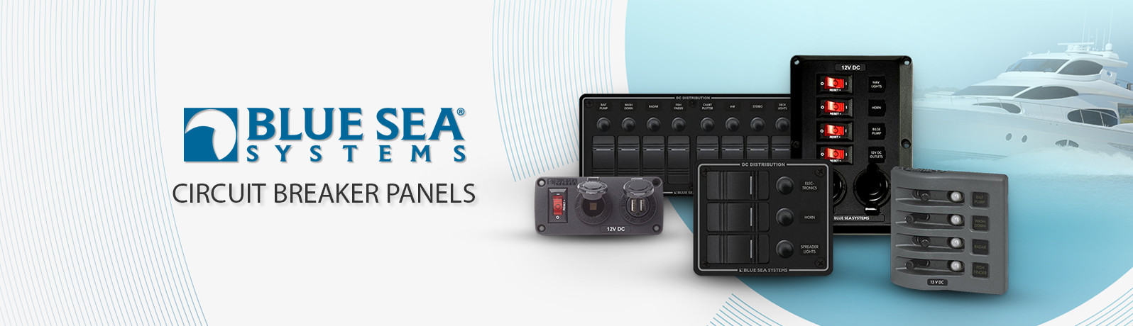 Blue Sea Systems Circuit Breaker Panels on Sale - Mega Depot