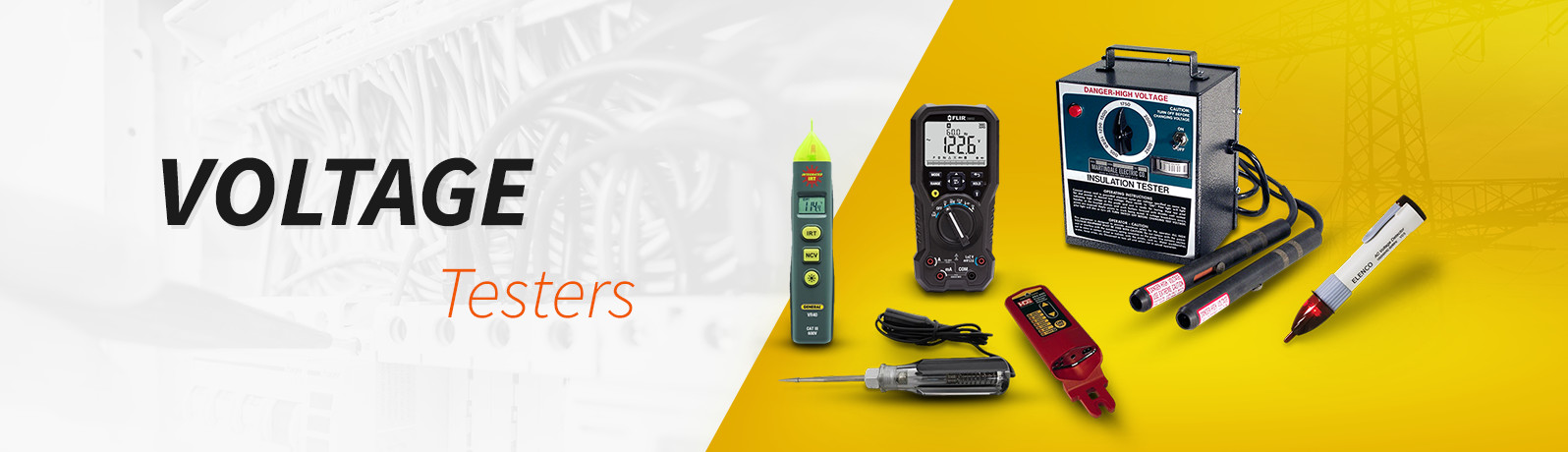 Voltage Testers - Catalog - Mega Depot