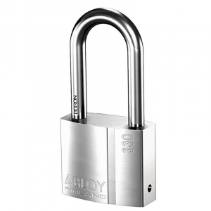 Buy Abloy PL330/100B-KD, Brass Padlock with Chrome Finish, Keyed ...