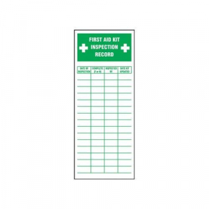 Buy Accuform LFSD516VSP, Safety Label "First Aid Inspection Label ...