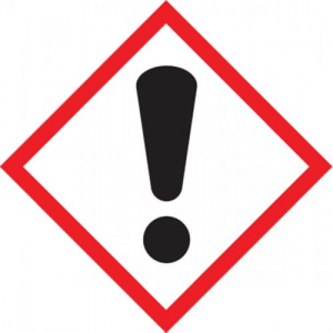 Buy Accuform LZH607EV5, Poly GHS Label "Exclamation Mark", Roll of 500 ...