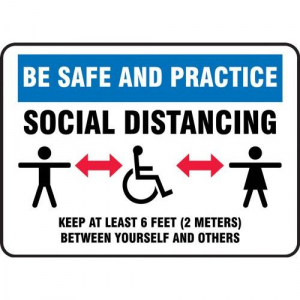 Buy Accuform MGNF574VP, 7" x 10" Plastic Safety Sign "Be Safe ...