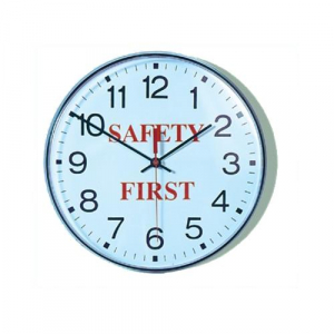 Buy Accuform PCM212, Safety Message Wall Clocks "Safety First" - Mega Depot