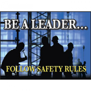 Buy Accuform SP124523, Safety Poster, "Follow Safety Rules", 17" x 22 ...