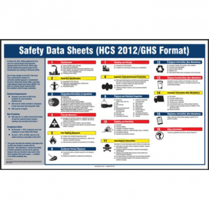 Buy Accuform SP125161, SDS Poster, "Safety Data Sheets", 17" x 22 ...