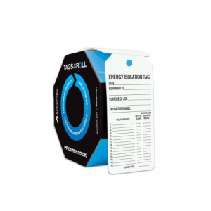 Buy Accuform TAR245, Tag "Energy Isolation Tag", PF-Cardstock - Mega Depot