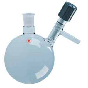 Buy Ace Glass 7764-04, 100mL Reaction Flask, Side Valve - Mega Depot