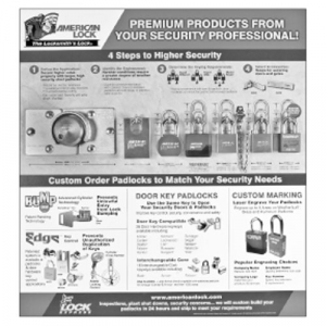 Buy American Lock ADB006, Padlock Display Board - Mega Depot