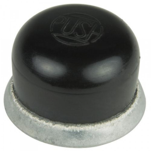 Buy BEP 1001502, Black Screw on Rubber Push Button Cover - Mega Depot