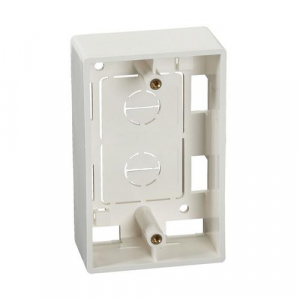 Buy BlackBox JPB654, Surface-Mount Box, Single-Gang, Office White ...