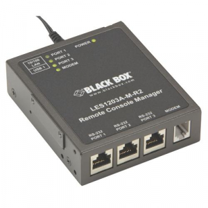 Buy BlackBox LES1203A-M-R2, Console Server 3 Port with POTS Modem ...