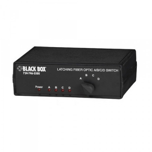 Buy BlackBox SW1005A, Fiber Optic A/B/C/D Switc W/St Connector Latching ...