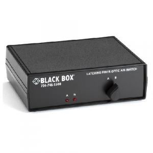Buy BlackBox SW1002A, Fiber Optic A/B Switch, Latching, ST - Mega Depot
