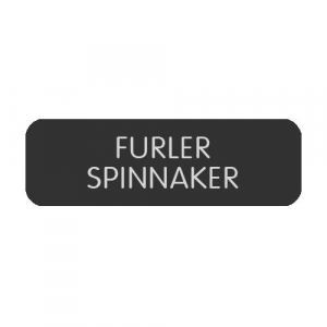 Buy Blue Sea Systems 8063-0214-BSS, Label "Furler Spinnaker" - Mega Depot