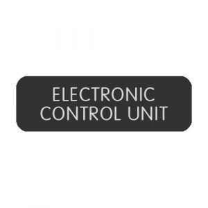 Buy Blue Sea Systems 8063-0469-BSS, Label "Electronic Control Unit ...
