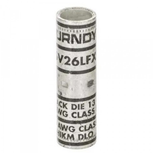 Buy Burndy YSV26LFX, Hylink Compression Splice, Standard Barrel, Black ...