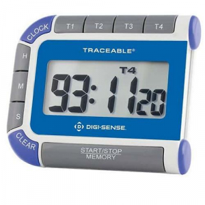 Buy Digi-Sense 06449-08, Traceable Color Frame Four-Channel Timer NIST ...