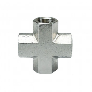 Buy Dixon Valve 2280404SS, 1/4" NPT Female Pipe Cross - Mega Depot