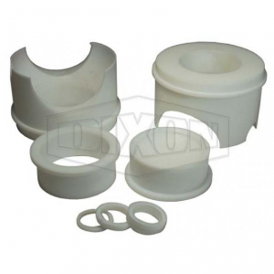 Buy Dixon Valve BV-3SURK100, 1" 3-Way SS Ball Valve Repair Kit UHMW ...