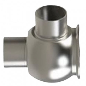 Buy Dixon Valve SSV-LBTC25, 2.5" Lower Valve Body, T-Port, TriClamp ...