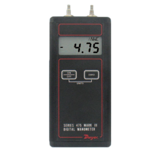 Buy Dwyer 475-000-FM, 475 Mark III Handheld Manometer - Mega Depot