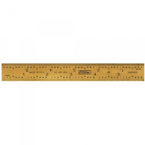 Buy Fowler 52-339-006-0, Steel Rule with Golden Finish - Mega Depot
