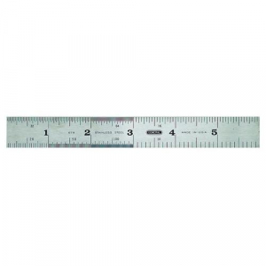 Buy General Tools CF678MED, 6" Industrial Precision Flexible Steel Rule ...