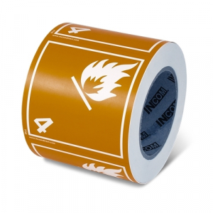 Buy GHS Safety TT43P, Class 4.3 Water Reactive Substances Shipping ...