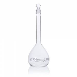 Buy Globe Scientific 8200500, Volumetric Flask, Globe Glass, Class A ...