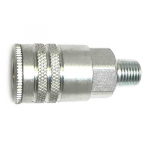 Buy Interstate Pneumatics CH641, Industrial Steel Coupler 3/8" x 1/4 ...