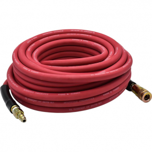 Buy Interstate Pneumatics HA44-050EH44BS, 1/4' 50 ft Red Rubber Hose ...