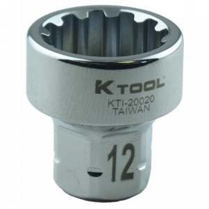 Buy K Tool International KTI20662, Spline Socket for Square Head Tool ...