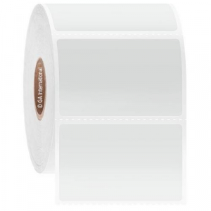 Buy LabTAG DTR-245C1-1WH, 2" x 1.25" Removable Paper Labels, White ...