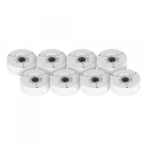 Buy Lorex ACCJ7R3W-8PK, Outdoor Round Junction Box for Cameras, White ...
