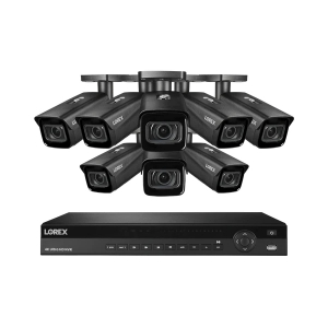 Buy Lorex NC4K4MV-168BB, NVR System, 8 Bullet Black Cameras, MV Lens ...