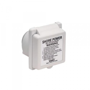 Buy Marinco 301EL-B.W/L, 30A Power Inlet Easy Lock with Warning Label ...