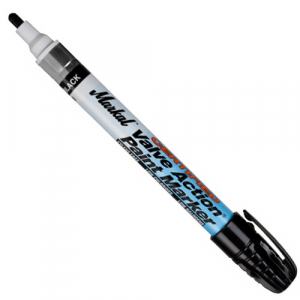 Buy Markal 96883, Valve Action Series Liquid Paint Marker - Black ...