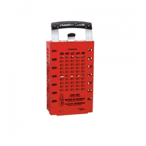 Buy Master Lock 503RED, No. 503 Latch Tight Red Group Lock Box - Mega Depot