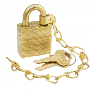 Buy Master Lock 5340-00-682-1508, Wide Laminated Brass Padlock - Mega Depot