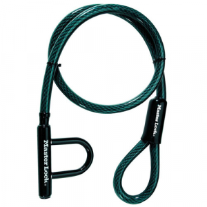 Buy Master Lock 8156DPS, 5' Braided Steel Cable Lock - Mega Depot