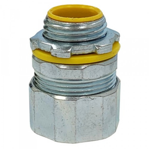 Buy Morris 15201, 1/2" Steel Liquid Tight Connector with Insulated ...