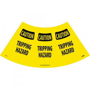Buy NMC CCS6, "Caution Tripping Hazard Sleeve" Sign - Mega Depot