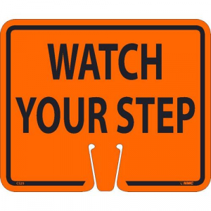 Buy NMC CS25, Safety Cone "Watch Your Step" - Sign - Mega Depot