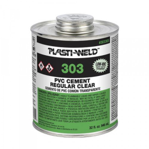Buy Oatey 30336S, Series Plasti-Weld PVC Regular Body Clear, Cement 32 ...