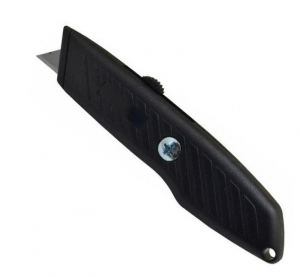 Buy Pacific Handy Cutter E11101-7, Black Plastic Utility Knife w/ Blade ...