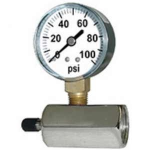 Buy PIC Gauges GT-3/4-60-H, 2" Dial Gas Test Gauge, 0/60 PSI ...