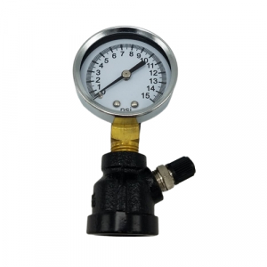 Buy PIC Gauges GT-1-100-BELL-PTFE, Gas Test Gauge, 0/100 psi - Mega Depot