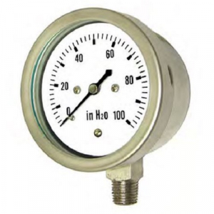 Buy PIC Gauges LP1-SS-404-10PSI, 1/4" Pressure Gauge, Stainless ...
