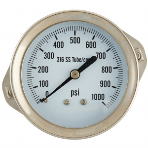 Buy PIC Gauges S303L-208C, 300 Series 2" Pressure Gauge, Glycerine ...